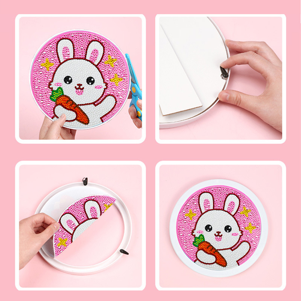 The Magic of Cartoon Diamond Sticker Photo Frames