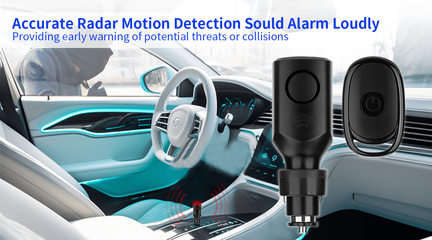 Pro Radar Car Alarm EL-CC001 – Advanced Motion-Activated Vehicle ...