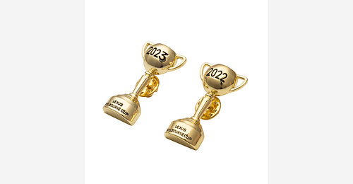 3D trophy shaped metal badge , Custom championship lapel pins ...