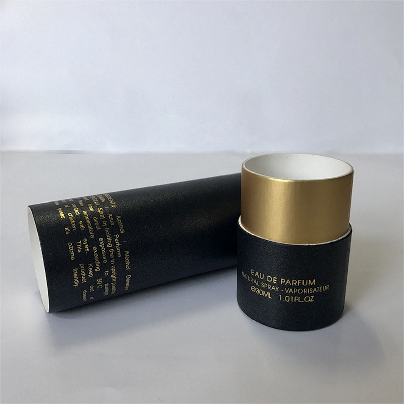 Customized printing perfume box luxury packaging paper tube