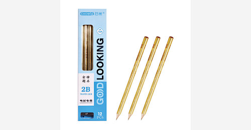 Factory high quality triangular black lead Hb graphite pencil, pencil ...