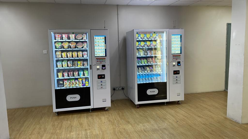 Micron Fresh Fruit Vending Machine with Cooling system for Dining Hall ...