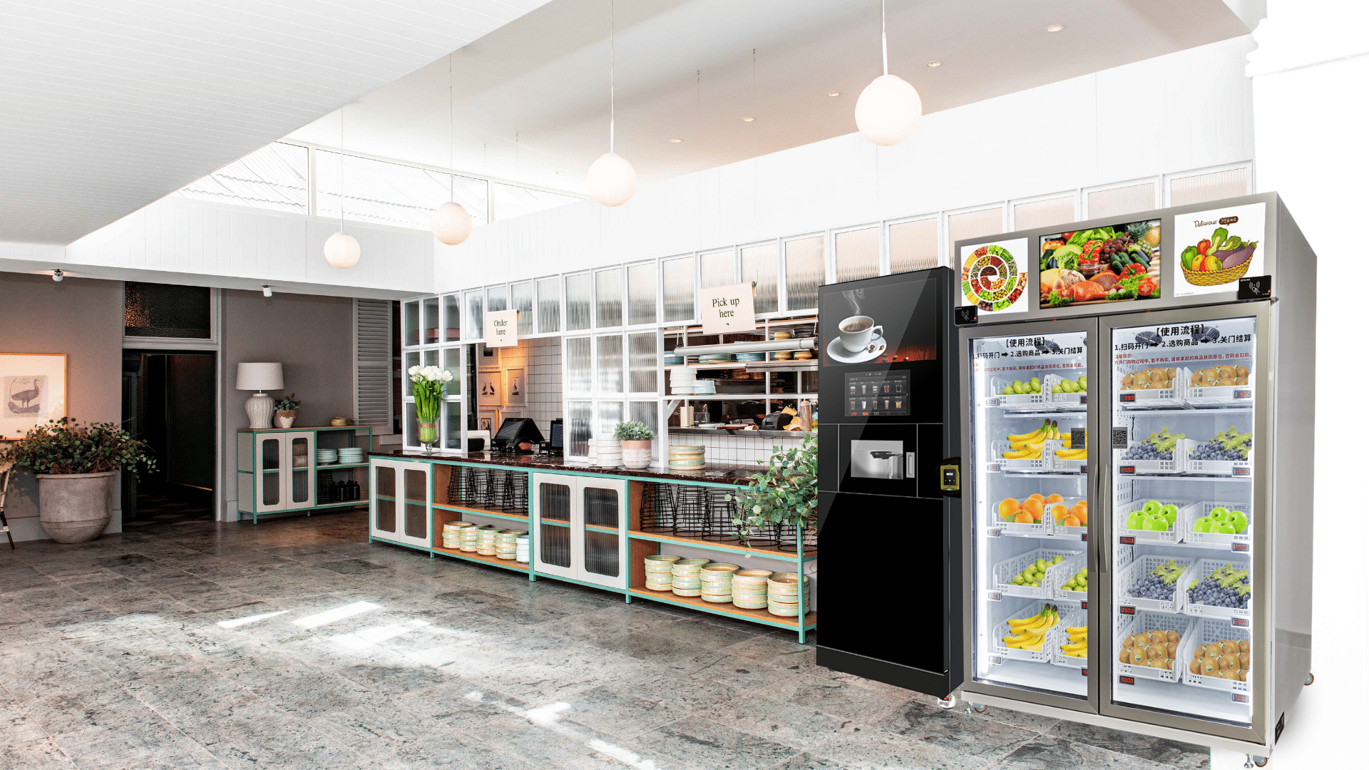 Transforming Workplace Nourishment: Smart Fridge and Coffee Machines ...