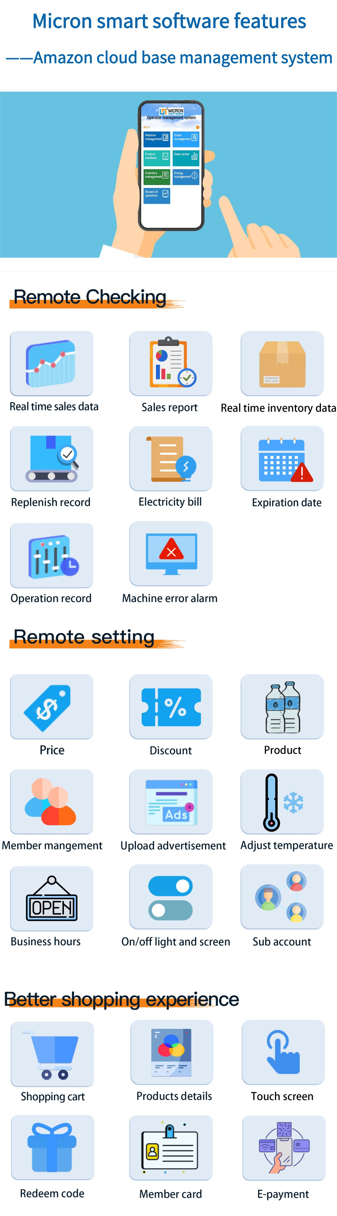 USA: Snack Drink Vending Machine in USA Micron Smart Vending Machine to ...