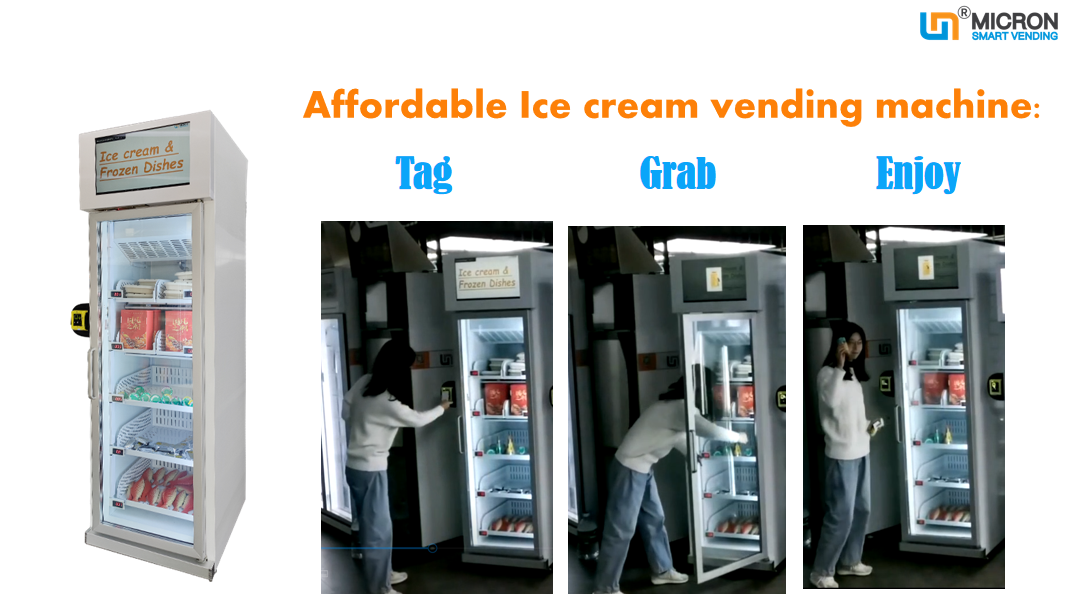 Affordable Ice cream vending machine available here - Guangzhou Micron ...