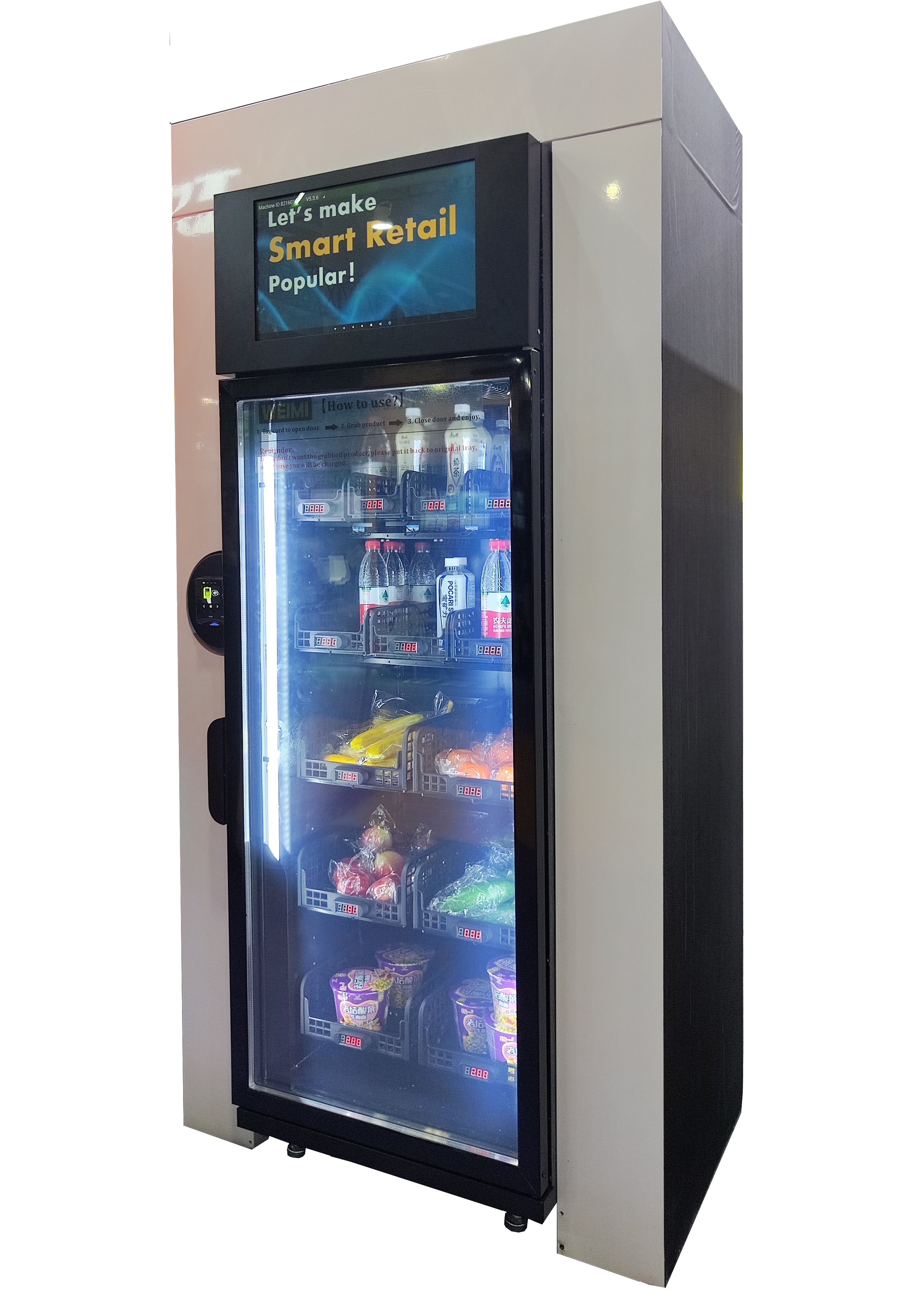 How to open a vending machine convenience store?