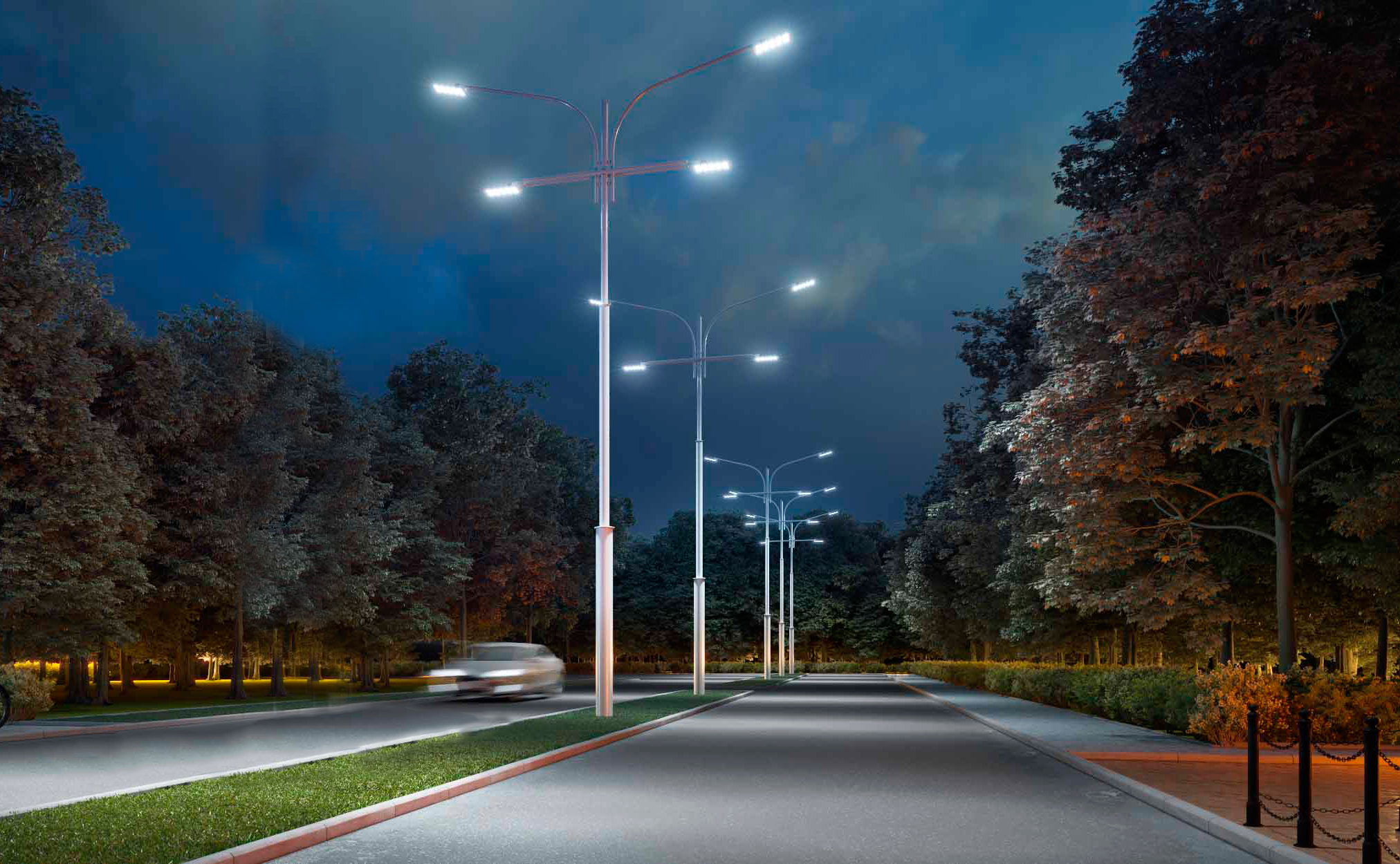 Roadway Lighting Solutions | JH Series for Municipal Projects