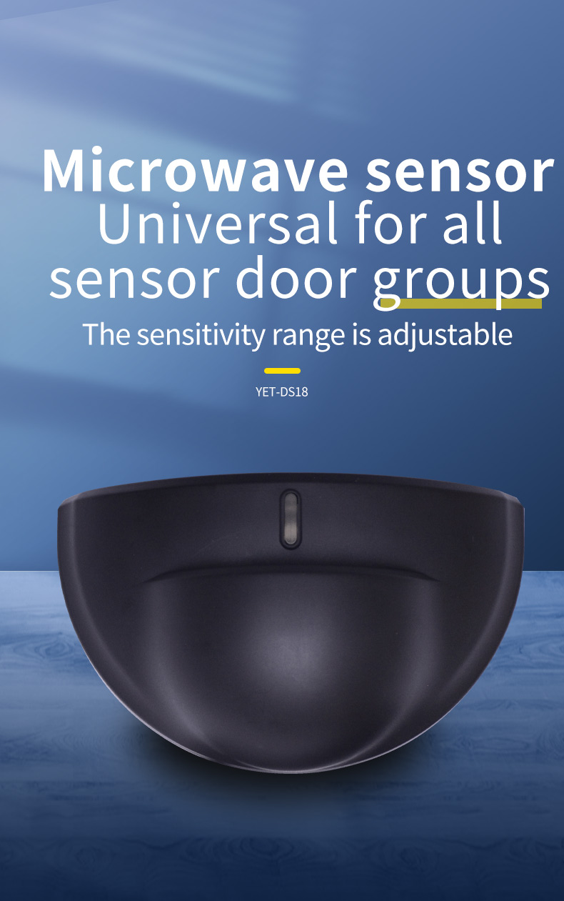 Microwave motion radar sensor for Automatic doors