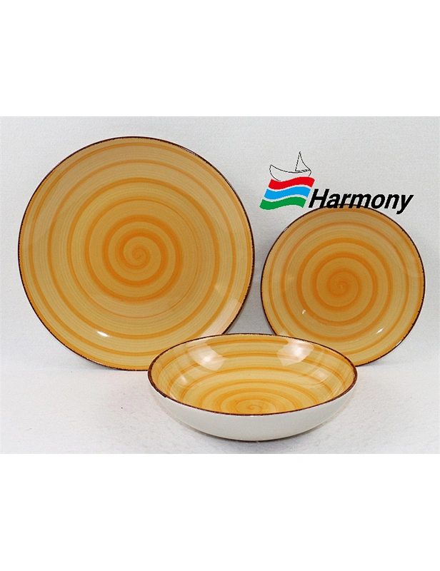 24PCS Handpainted Dinner Set