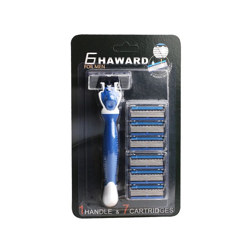 6 blade disposable razor for woman