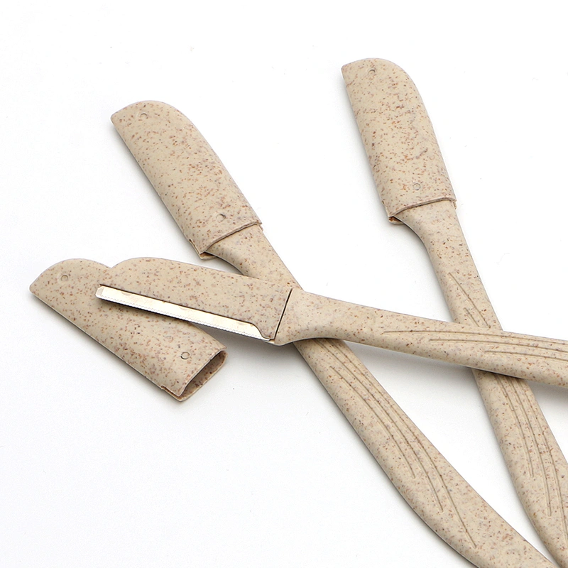 eco friendly wheat straw brow razor