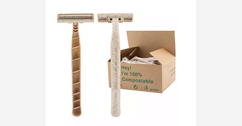 twin blade wheat straw razor