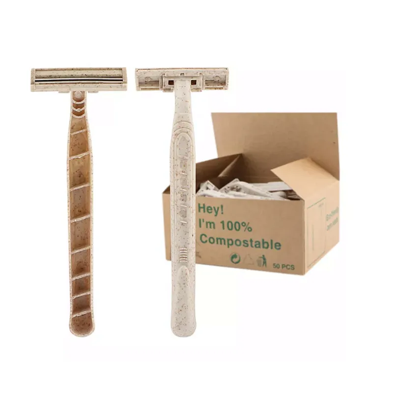 twin blade wheat straw razor