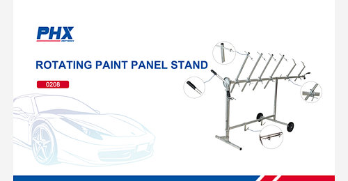 0208 Rotating Paint Panel Stand - PHX REFINISH CO., LTD.