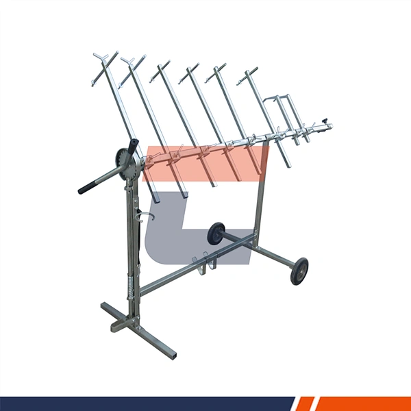 Rotating Paint Panel Stand with Tool Tray - PHX