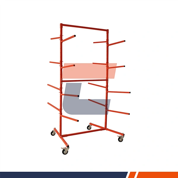 Double Sided Mobile Bumper Storage Rack - PHX