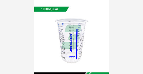 1000cc 32oz Flexible Paint Mixing Cup - PHX