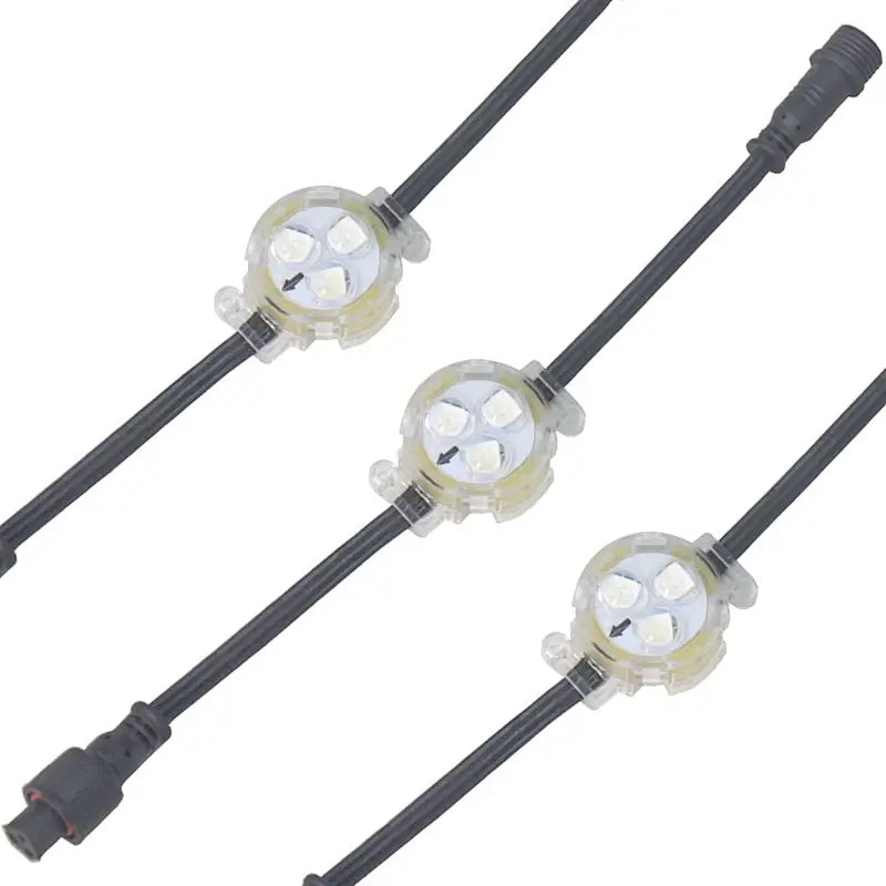 smart rgb led outside pixel lights christmas