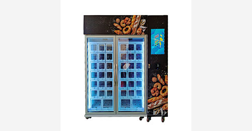 bread cake vending machine cooling locker vending machine