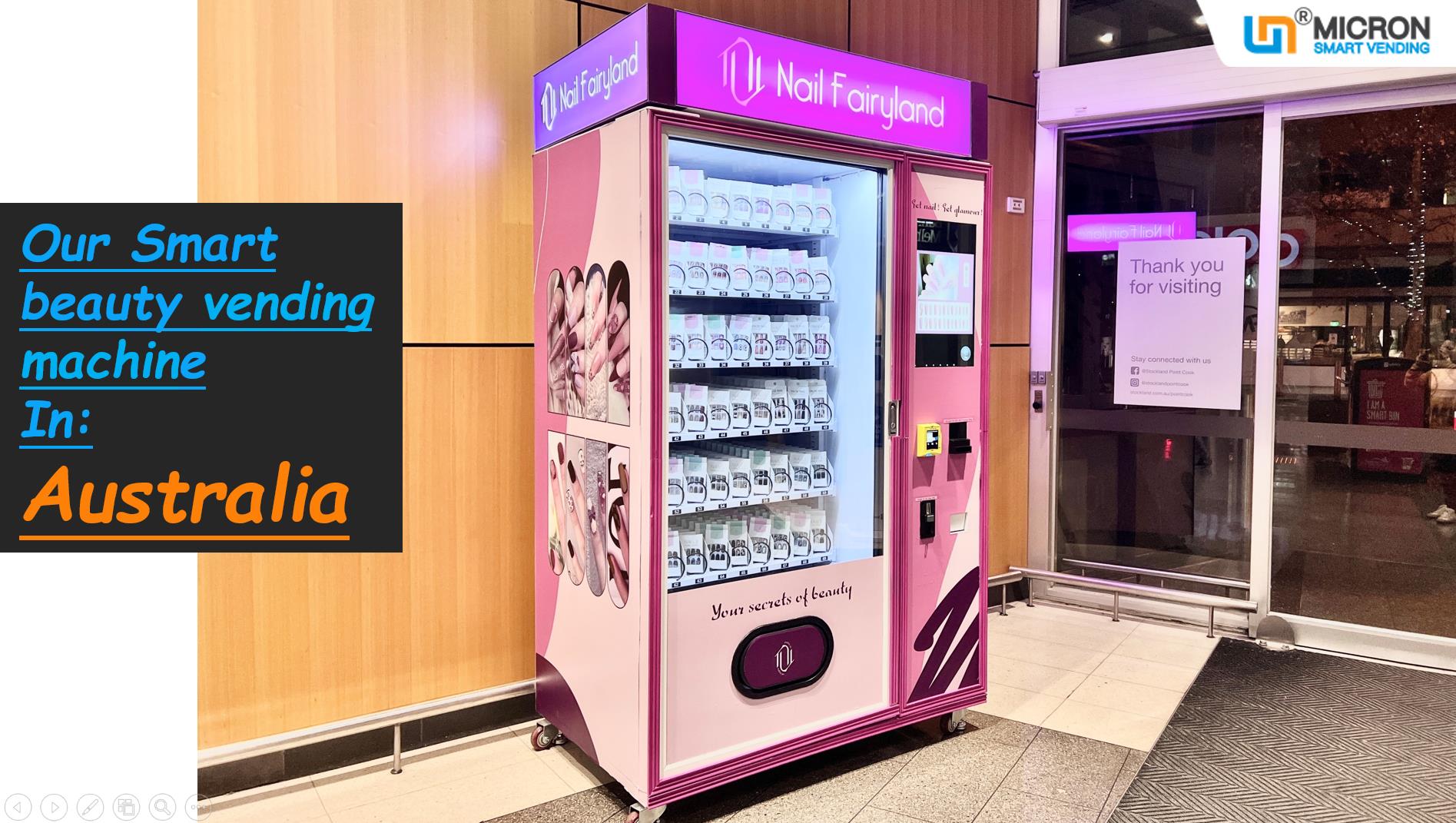 Cosmetic Beauty Vending Machine for Eyelash Skincare Makeup