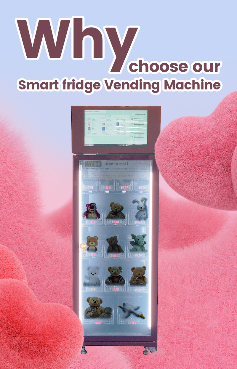 Plushies Toys Vending Machine with Weight Sensing Technology