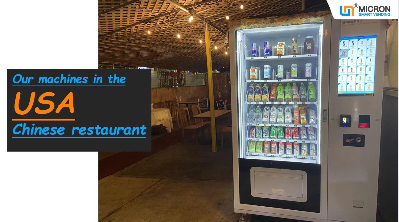 Big Capacity Smart Vending Machine for Snack Drink