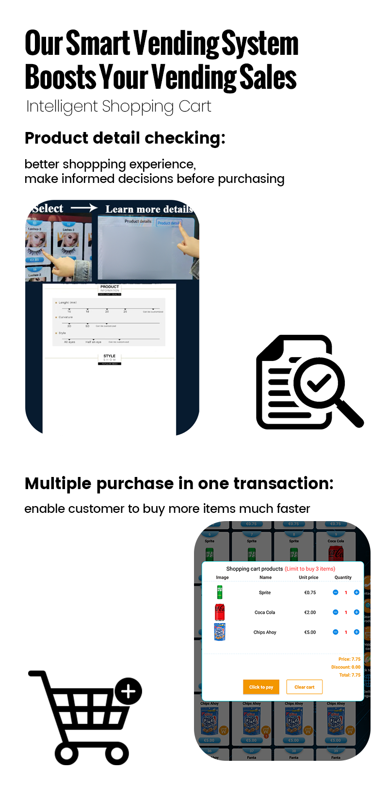 Outdoor Vending Machine with Three-side Protective Shell