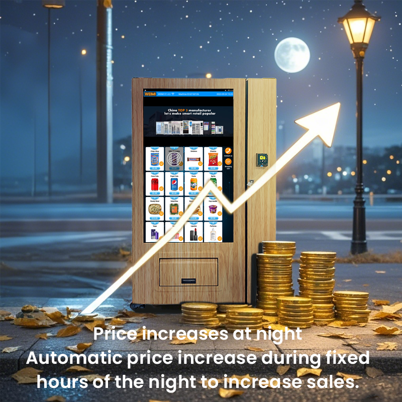 Outdoor Combo Vending Machine with Weatherproof Shelter