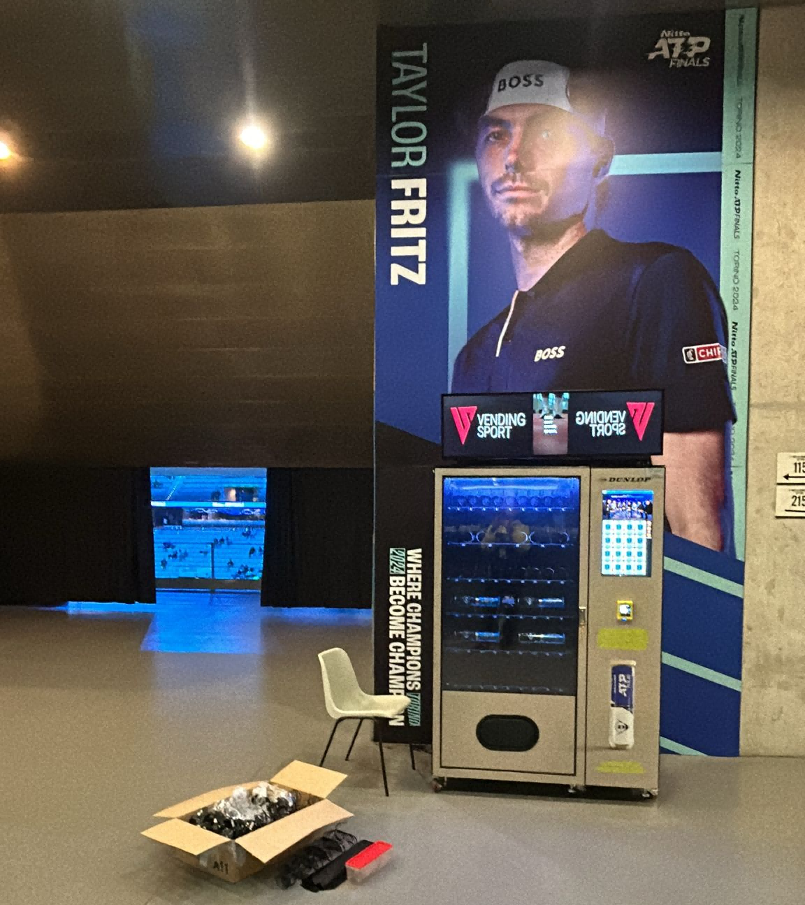 Nitto ATP Finals with Smart Vending Machines
