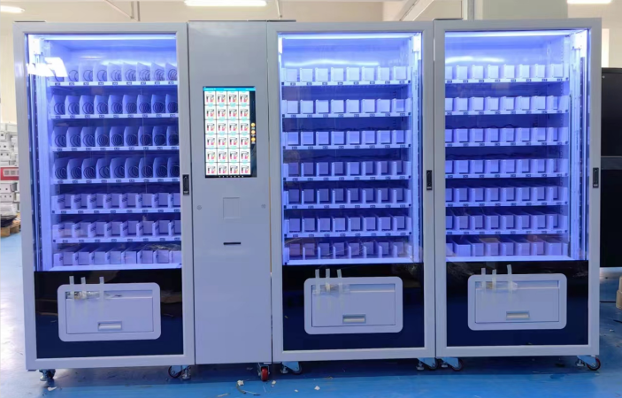 Combo Vending Machine Three-in-One Vending Machine to Israel ...