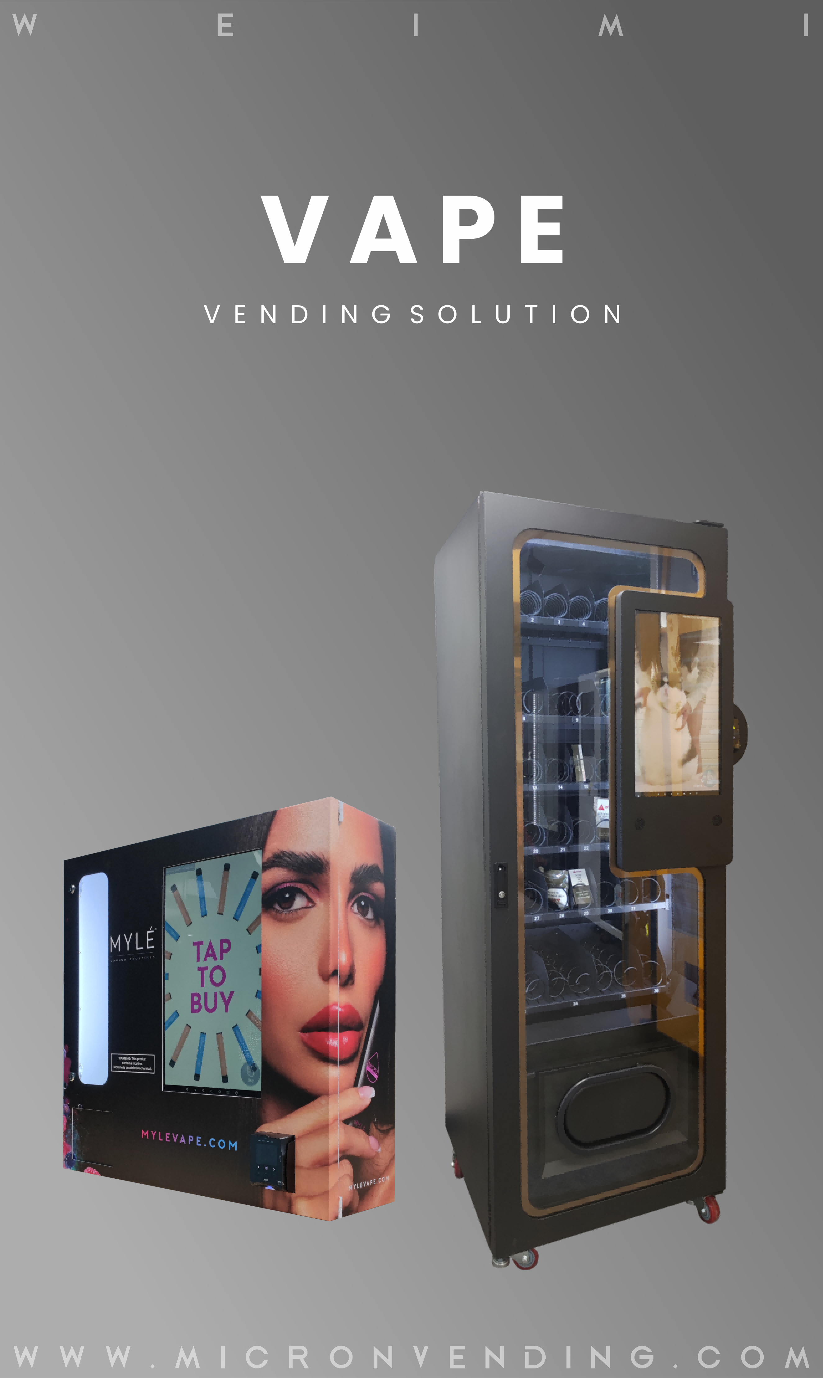 WEIMI Smart Vending at VendItalia - The Vending Expo
