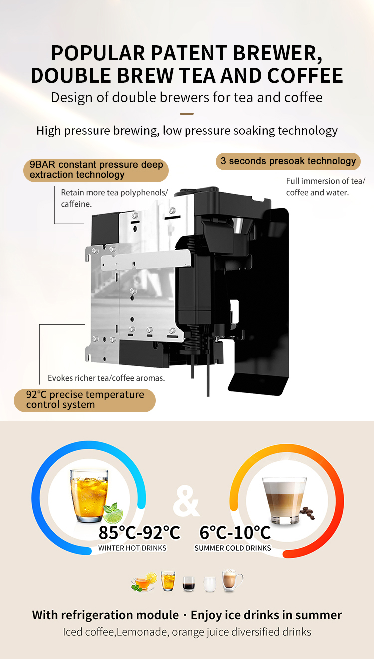 Commercial Coffee Vending Machine For Office