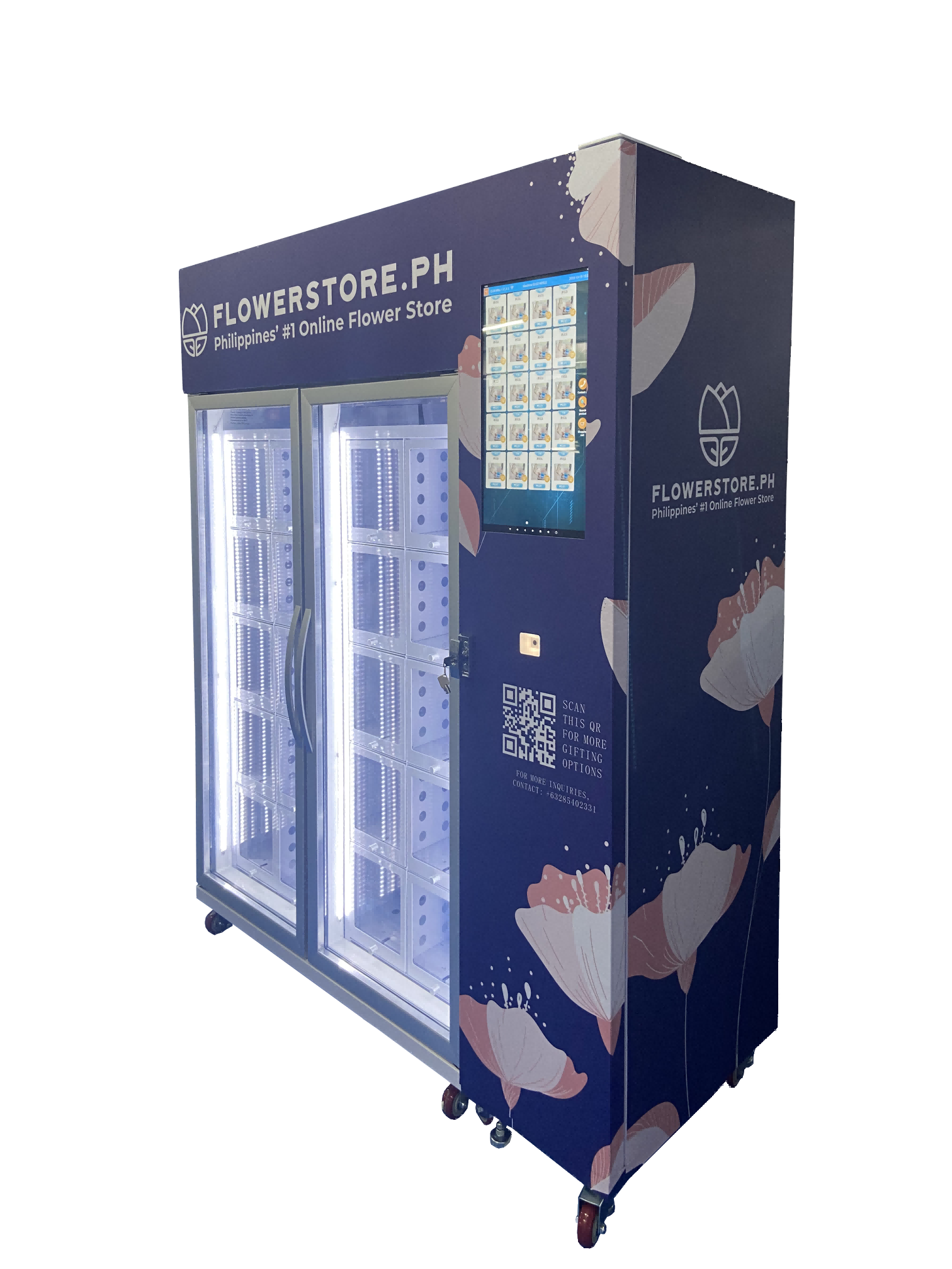 Philippines: First Online Flower Store-Fresh Flower Locker Vending ...