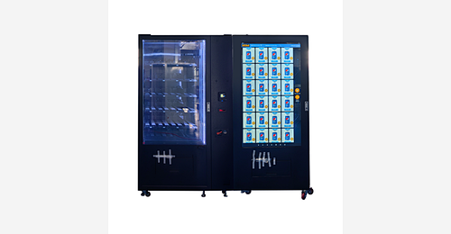 Outdoor Combo Vending Machine with Weatherproof Shelter