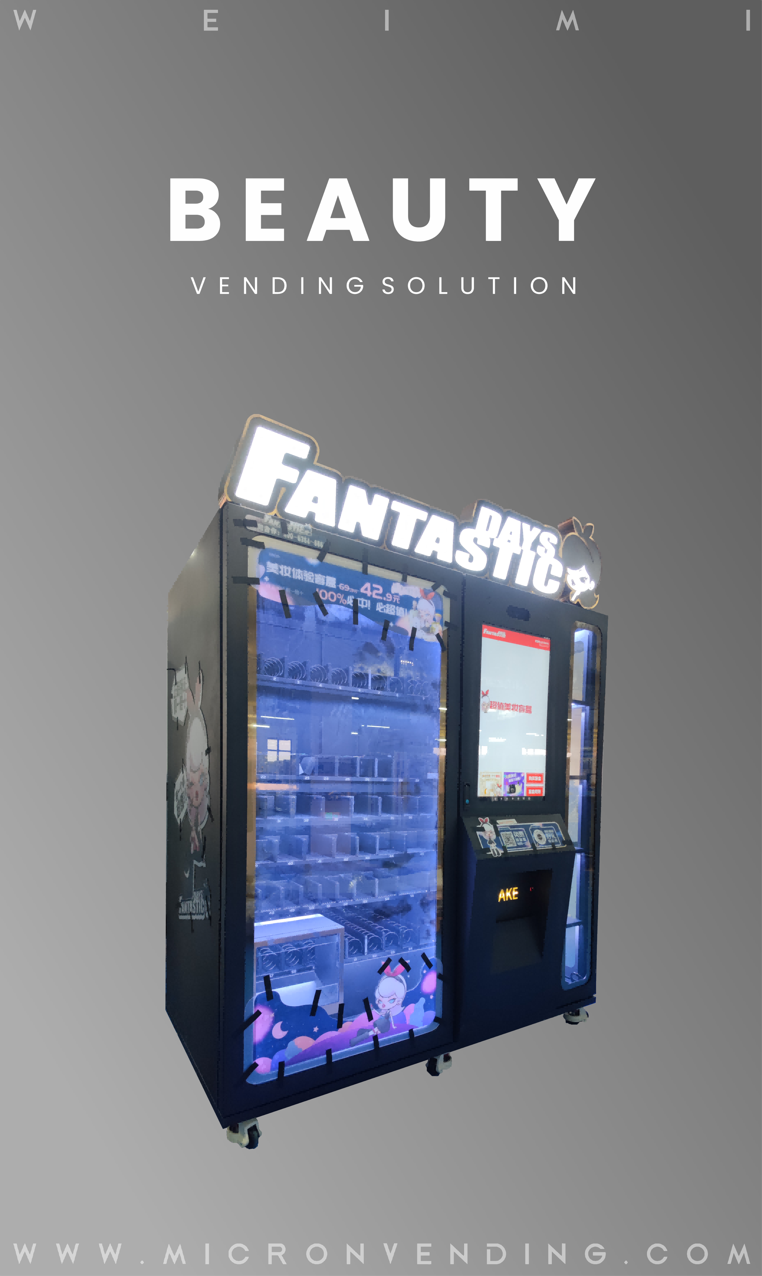 WEIMI Smart Vending at VendItalia - The Vending Expo