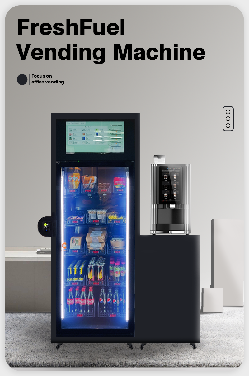 Office Vending FreshFuel Vending Machine Fresh Food Coffee