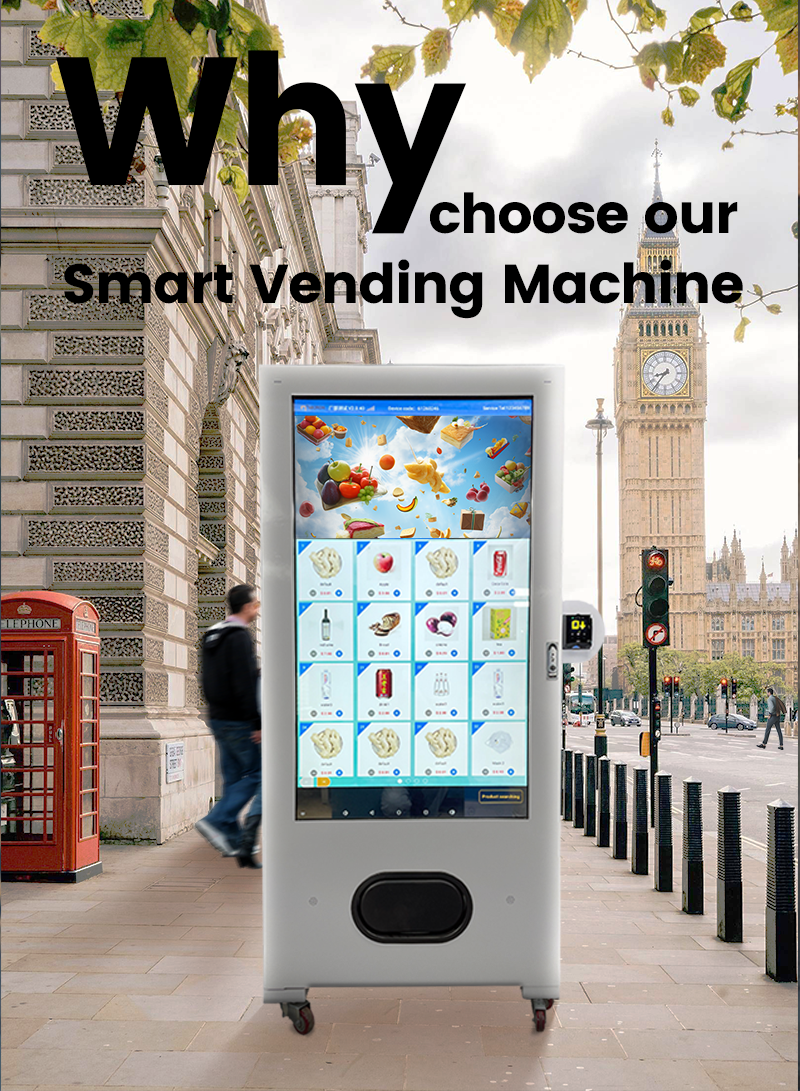 55-inch Full Touchscreen Brand Promotion Vending Machine