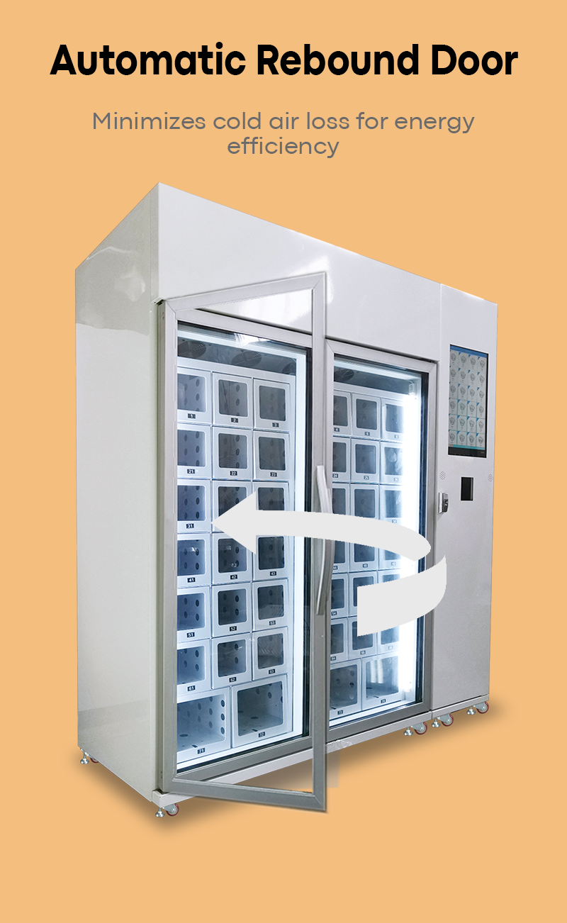 Outdoor Cake Vending Machine for Bakery Shop Street Foods