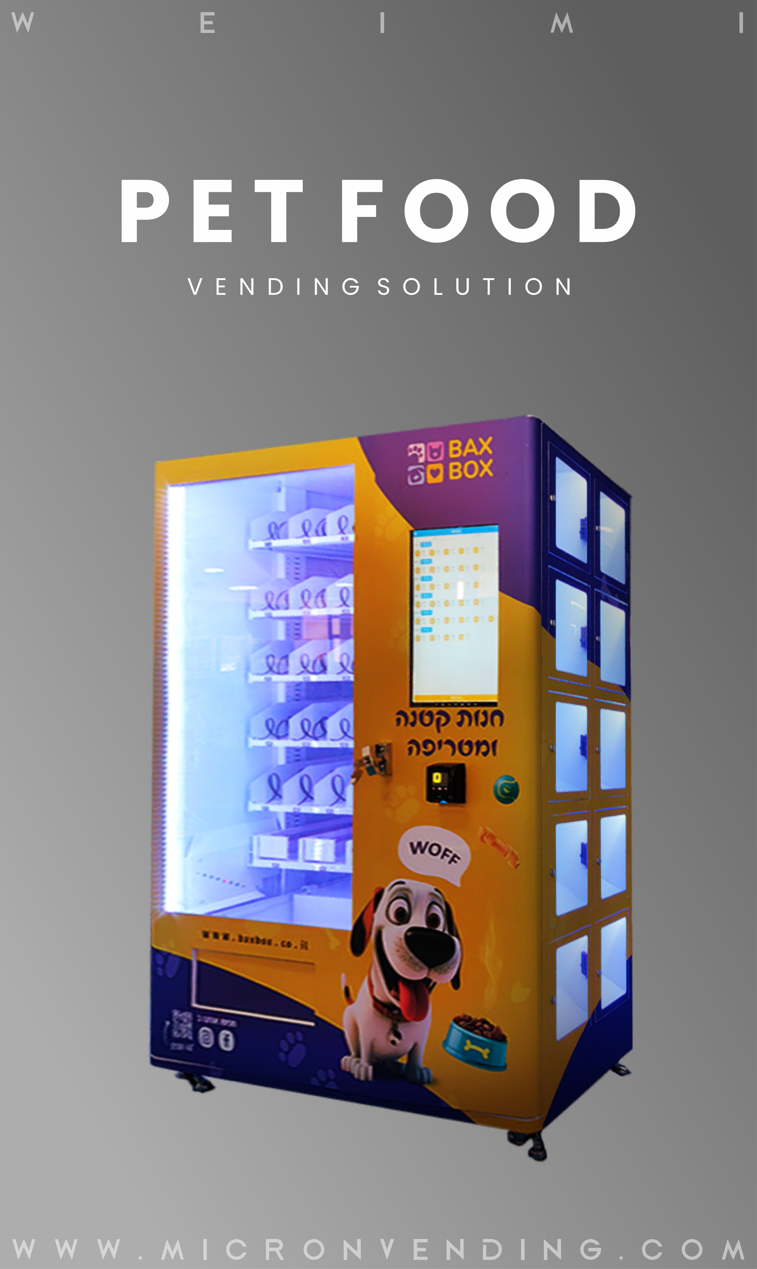 WEIMI Smart Vending at VendItalia - The Vending Expo