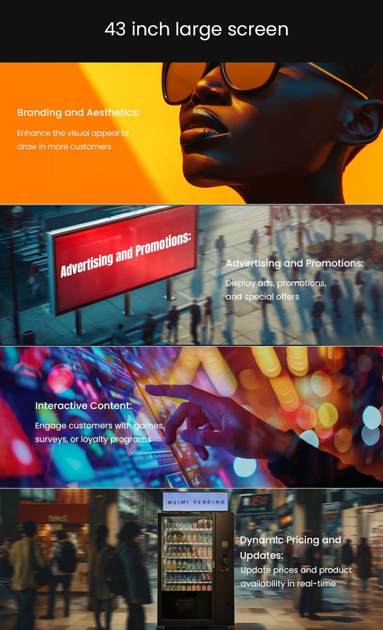 Revolutionize Your Sales with Our Branded Vending Machine Featuring a ...