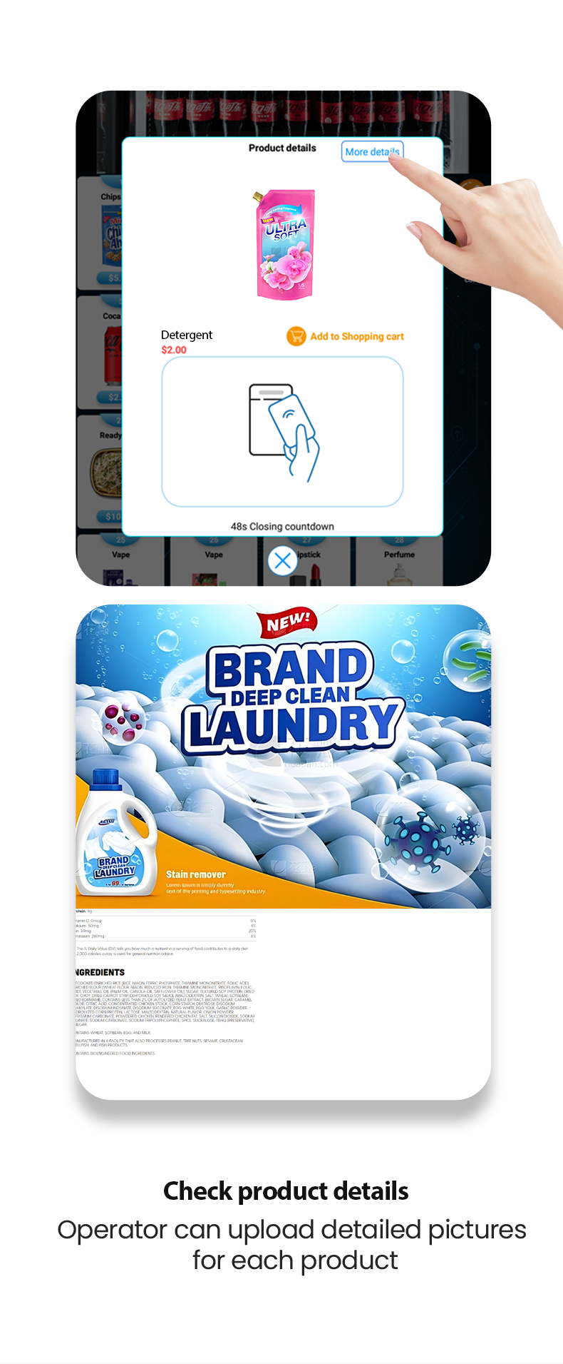 Laundry Detergent Vending Machine