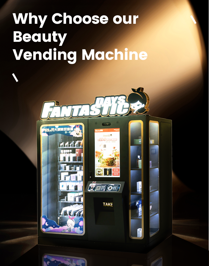 Cosmetic Beauty Vending Machine for Eyelash Skincare Makeup