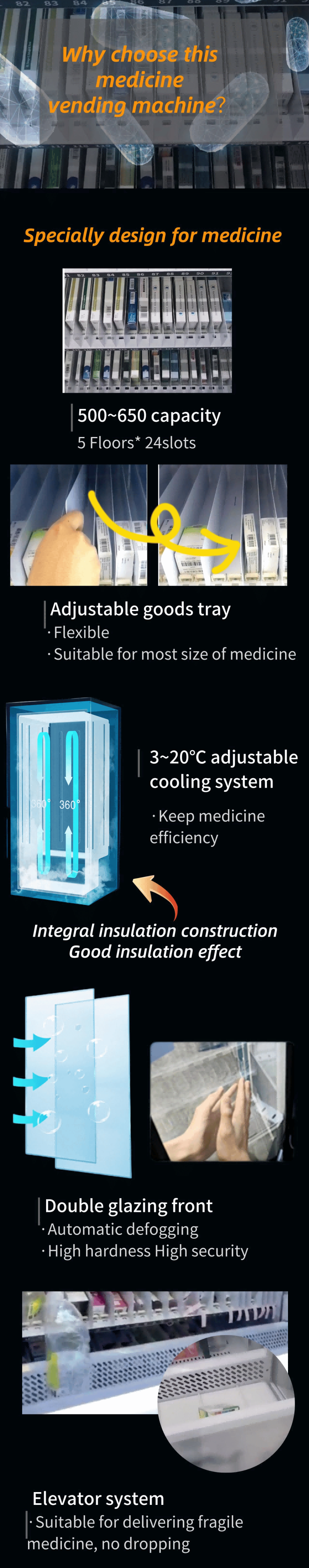 Medicine Vending Machine 24-hour Pharmacy for OTC Medicines