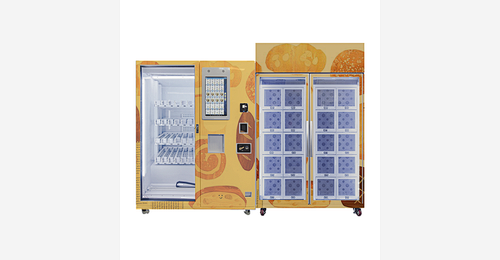 Combo Cake Vending Machine 24/7 Fresh & Profitable Solution