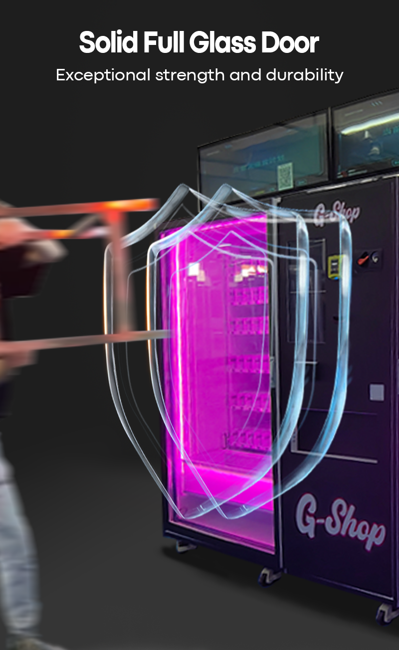 High Capacity Snack and Drink Dispenser Vending Machine