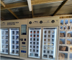 Is it feasible to sell cheese from a vending machine