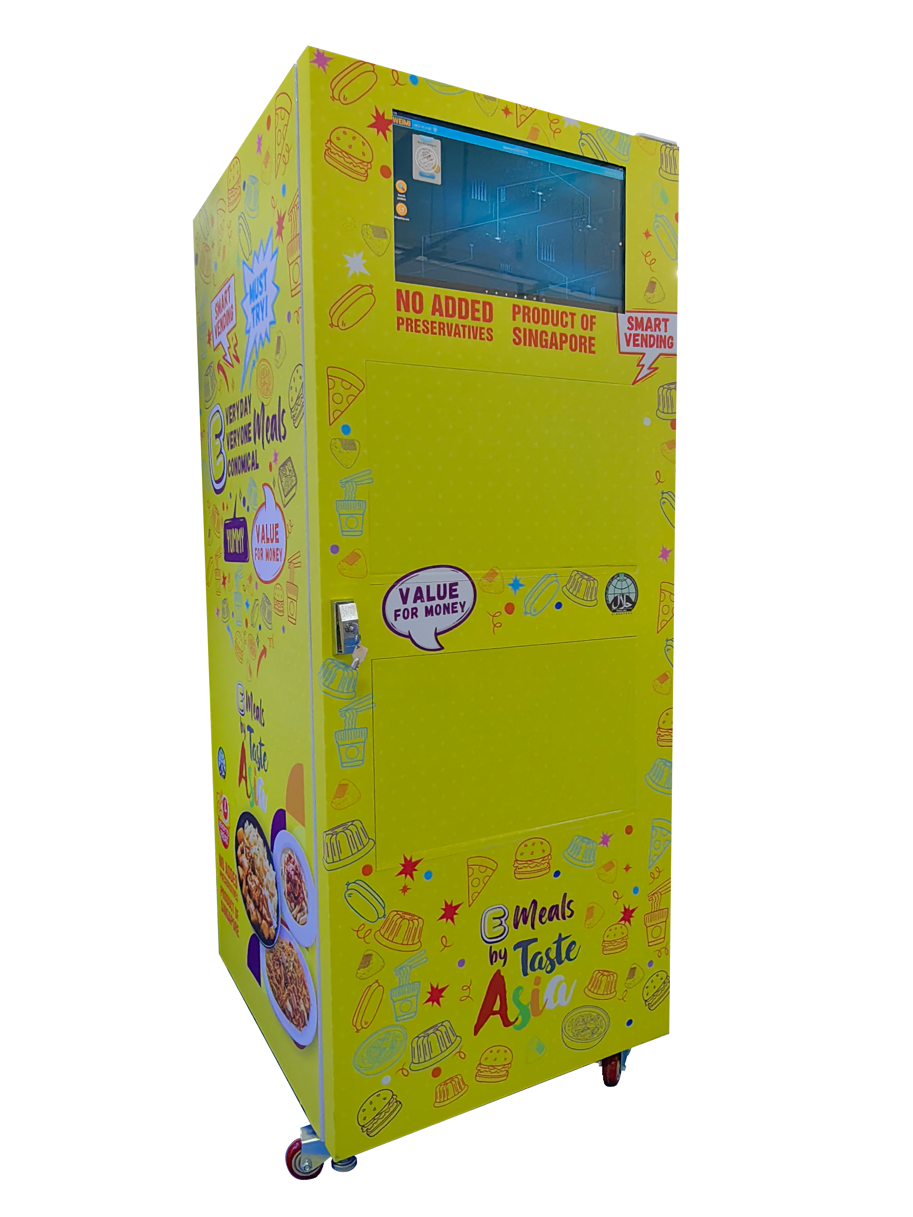 Self-Service Food Vending Machine Solution in Singapore