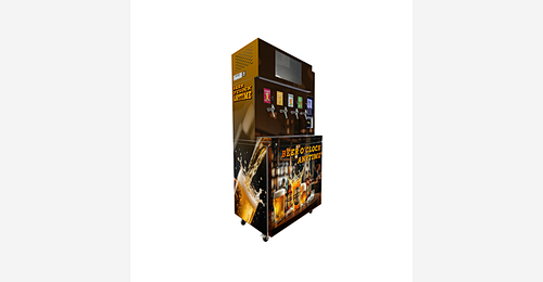 Fresh Draft Beer Dispenser Cold Beer Vending Machine