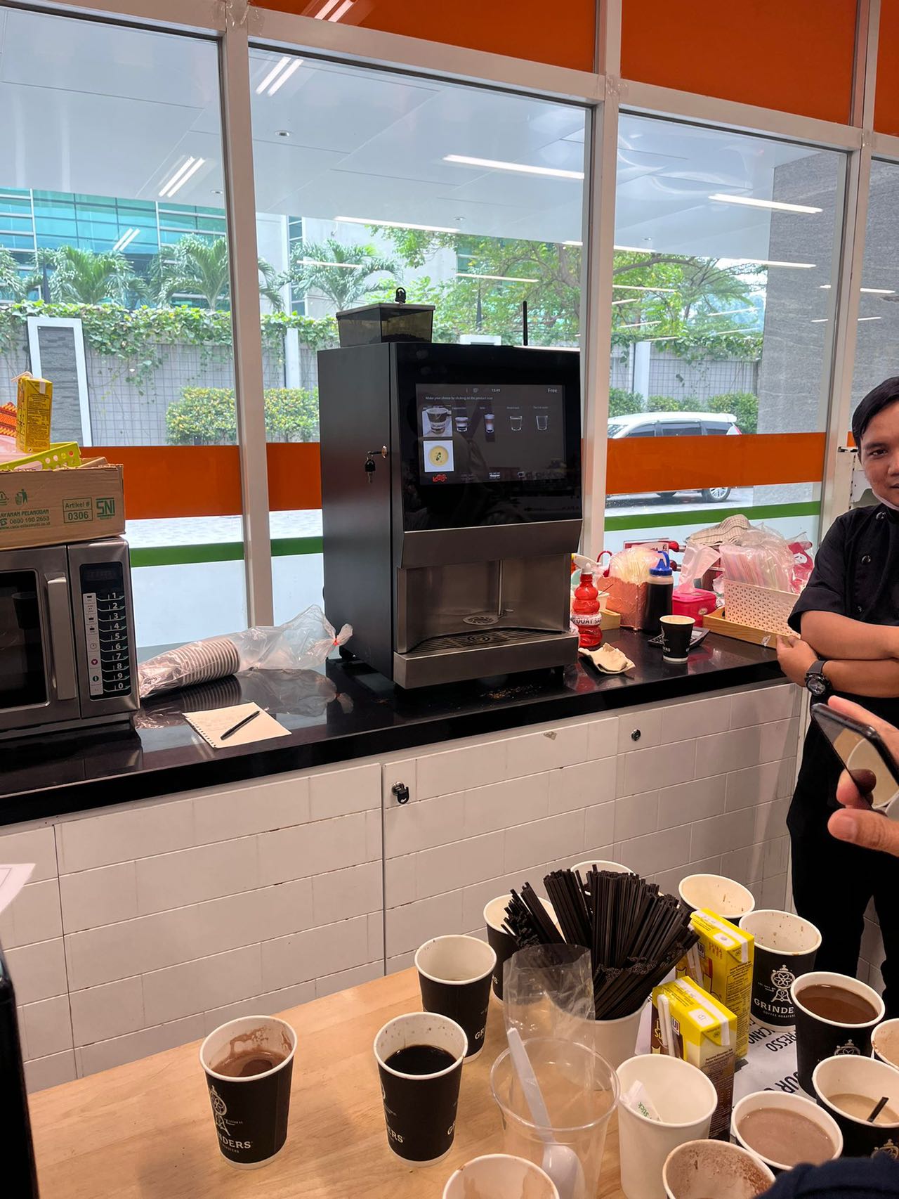 Small Coffee Vending Machine for Office