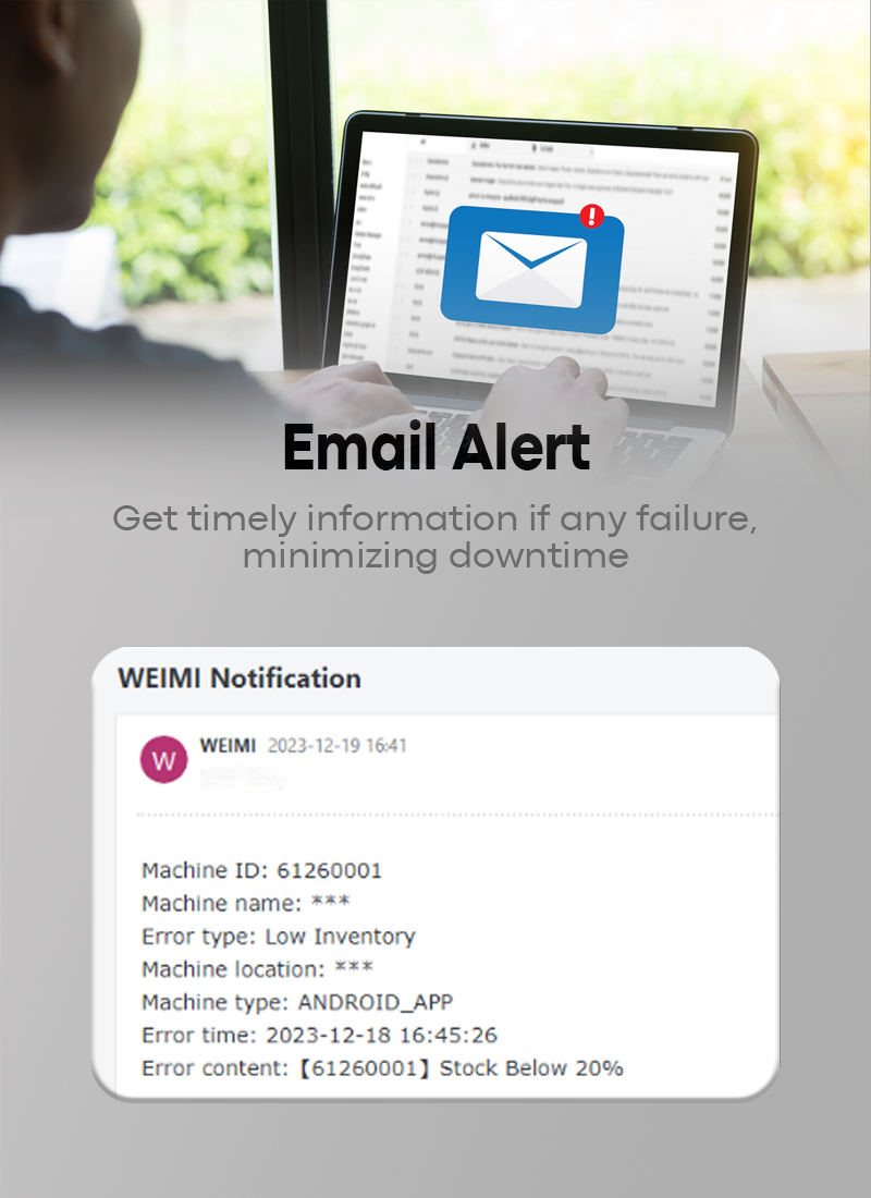 Slimline Snack Vending Machine with Card Reader for Sale
